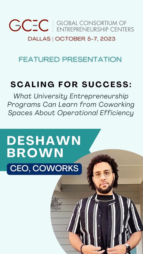 DeShawn Brown to speak at GCEC conference