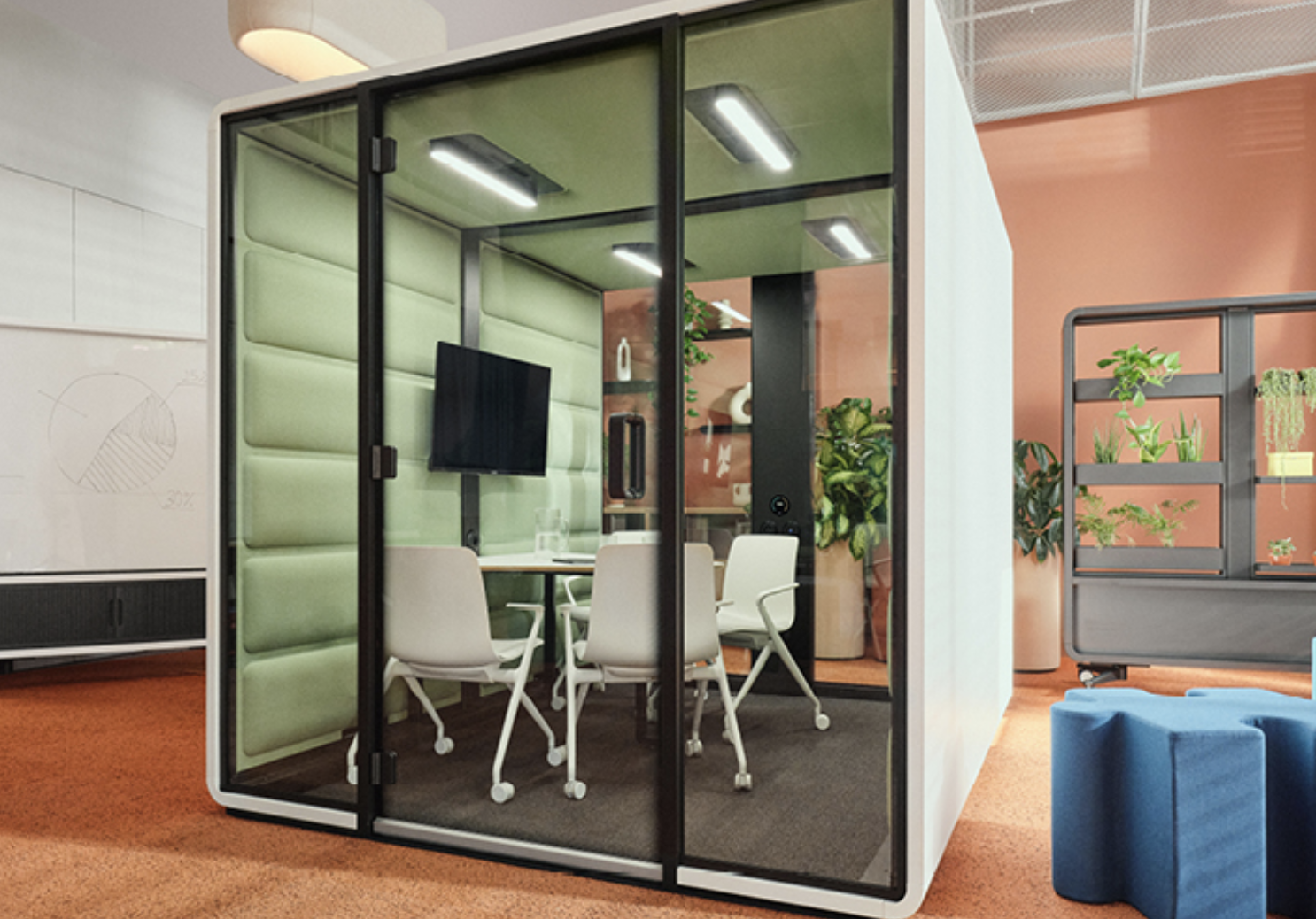 Find the perfect pod or best booth for your coworking space