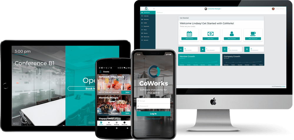 Contact Coworks - Coworking Management Software