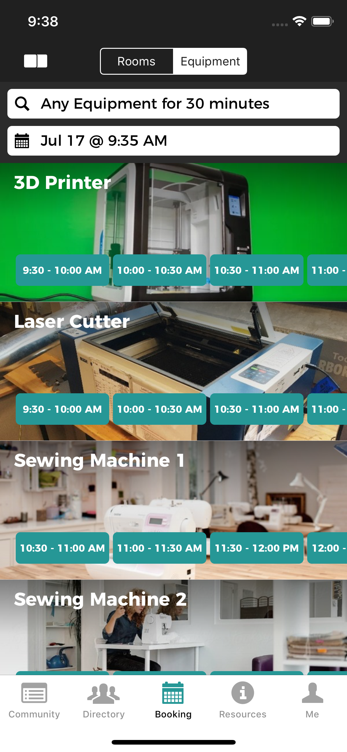 Management software for makerspaces